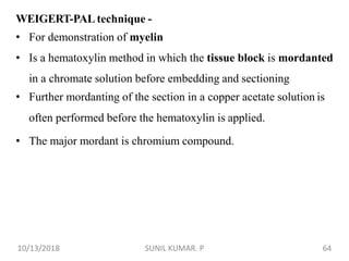 Hematoxylin and Eosin Staining (H& E Staining) | PPTX
