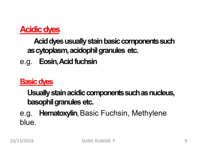 Hematoxylin and Eosin Staining (H& E Staining) | PPTX | Blood Disorders | Diseases and Conditions