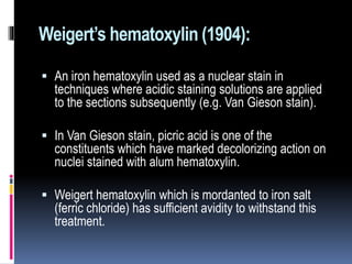 Fibrin Weigert Stain Method