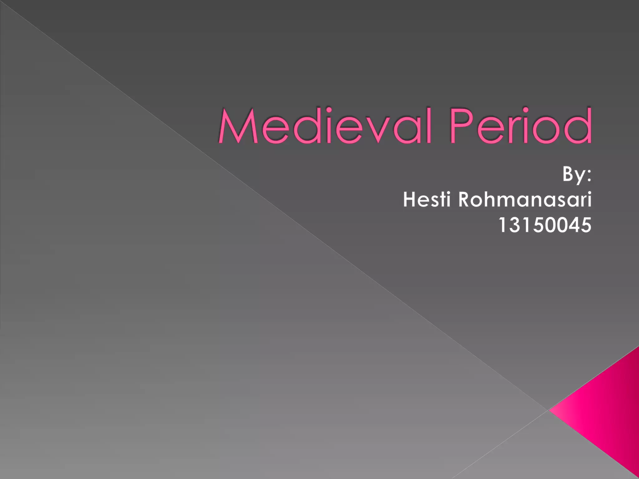 Medieval Period | PPT