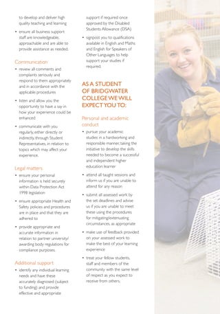 HE Student Charter | PDF