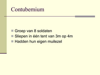 Het Romeins Leger | PPT