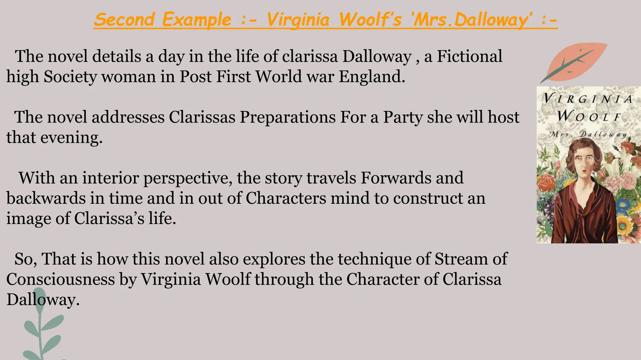 Stream of Consciousness :- An Exploration of a Literary Technique | PPTX