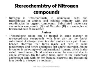 Chirality due to Heteroatoms | PDF