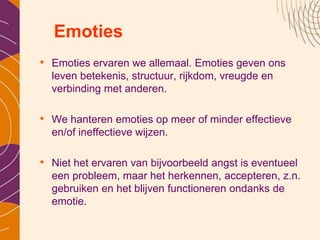 Het belang van emotieregulatie in relatietherapie | PPT