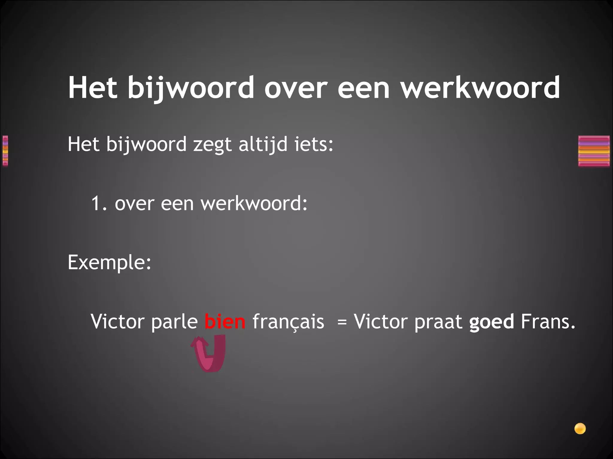 Het bijwoord in het frans | PPT