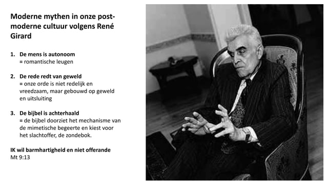Het denken van rene girard | PPT | Free Download