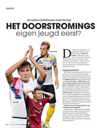 Het doorstromings rapport | PDF