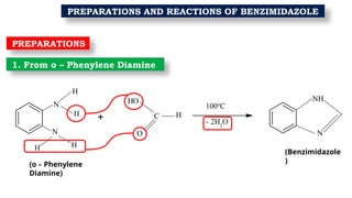 Heterocyclic Compounds : Benzimidazole's Synthesis and Reactions | PPT