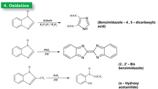 Heterocyclic Compounds : Benzimidazole's Synthesis and Reactions | PPT