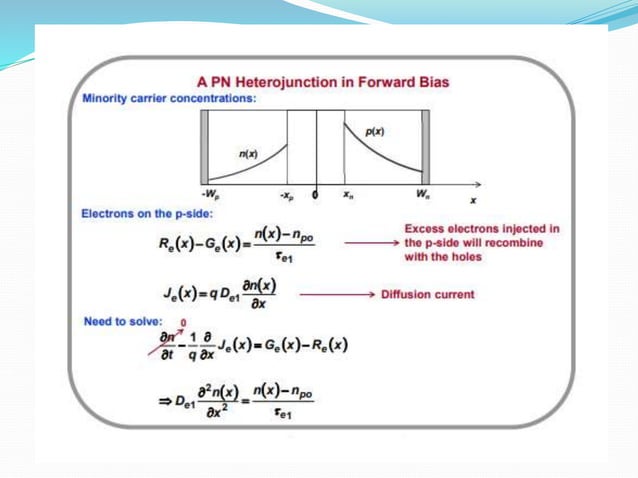 Hetero junction | PPTX | Physics | Science