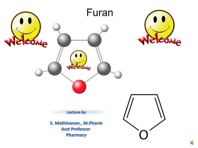 Heterocycic compound Furan | PPTX | Chemistry | Science