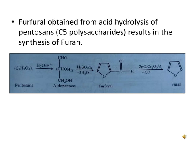 Heterocycic compound Furan | PPTX | Chemistry | Science
