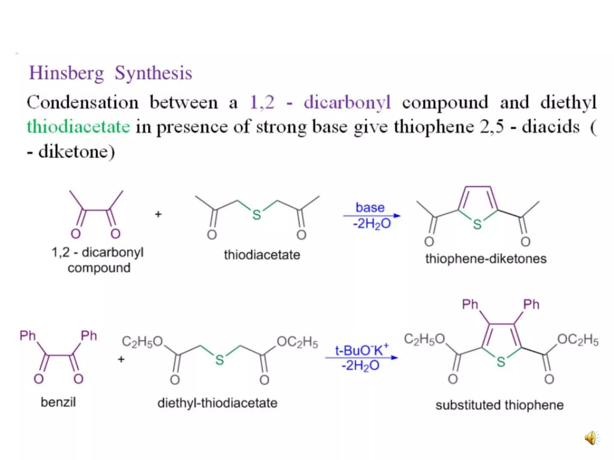 Heterocycic compound Thiophene | PPTX