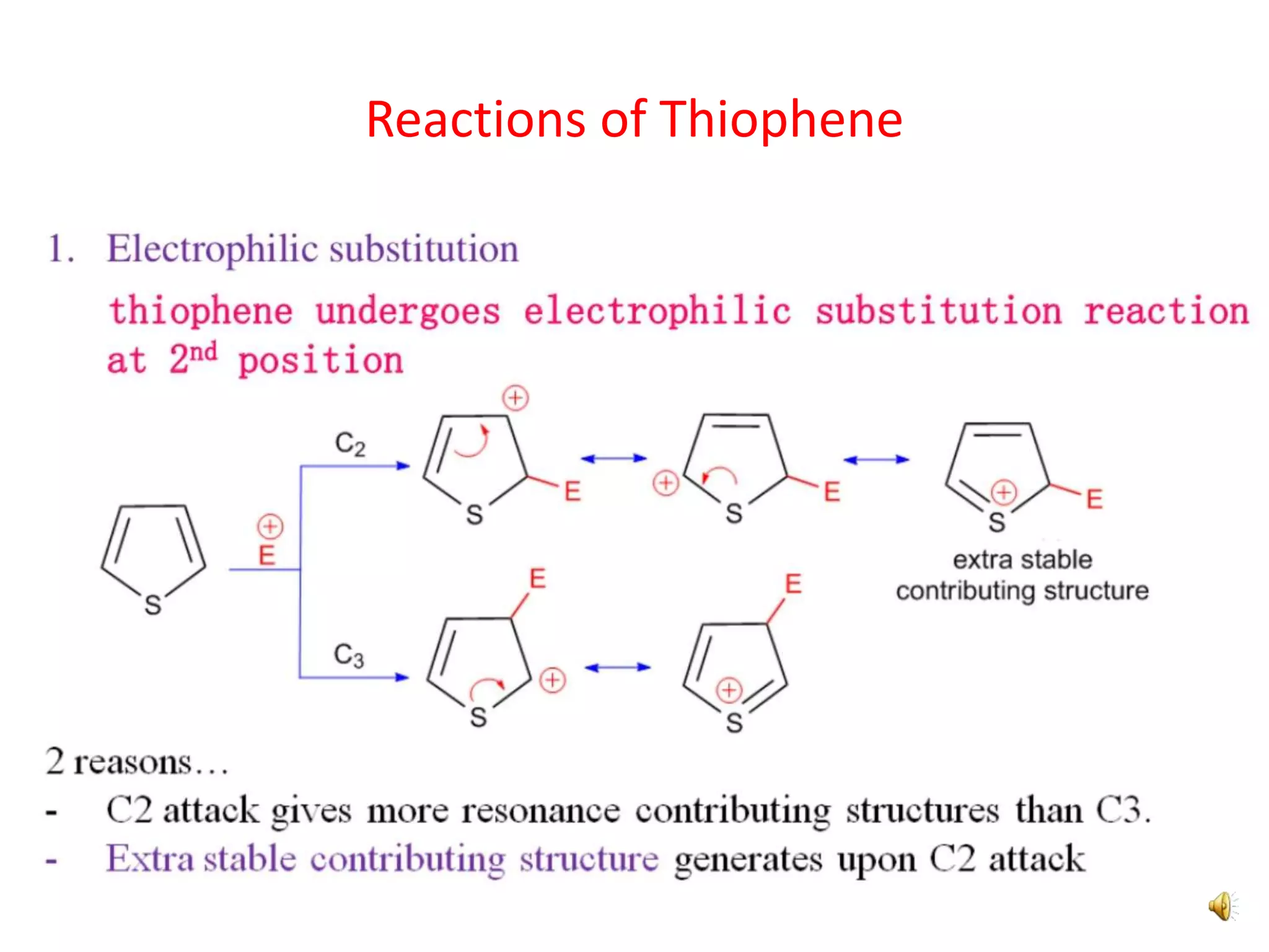 Heterocycic compound Thiophene | PPTX