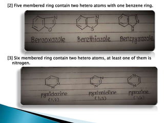 Heterocycilc compounds presentation | PPTX