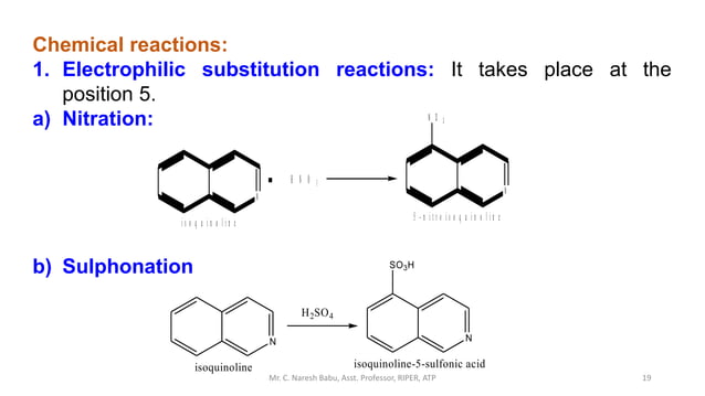 Heterocyclic chemistry - Fused ring systems | PPTX