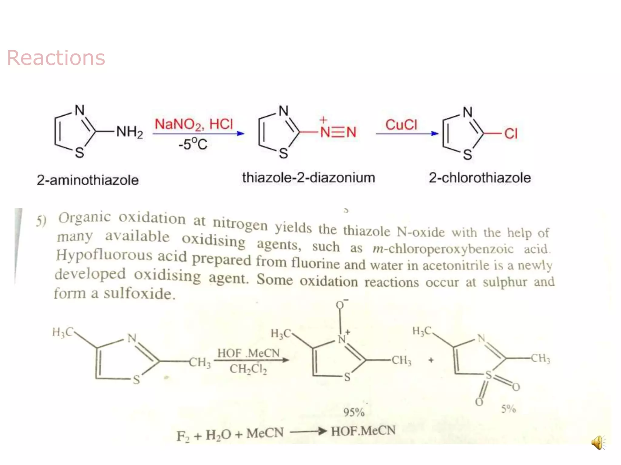 Heterocyclic compound thiazole | PPTX