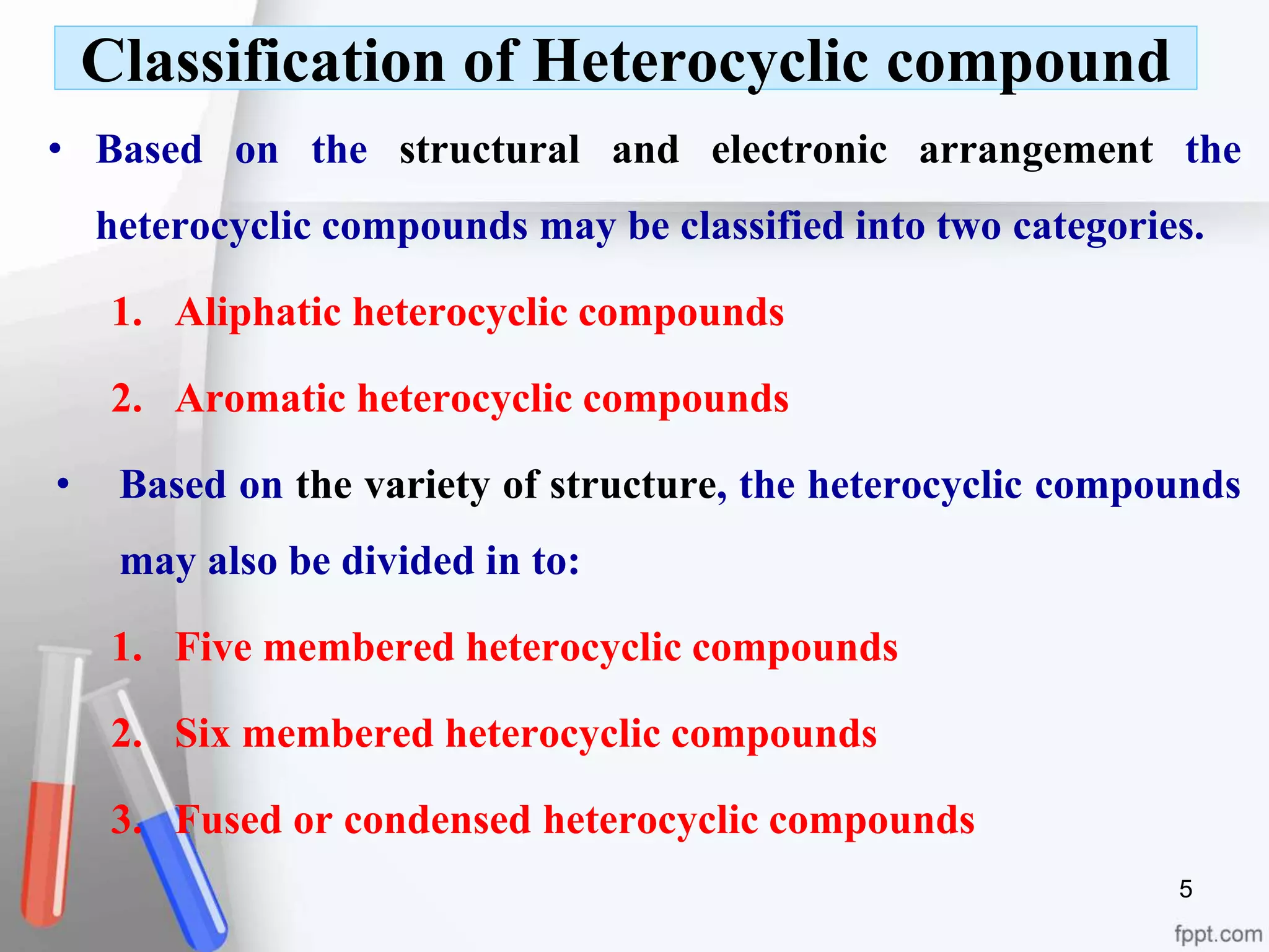 Heterocyclic compounds.ppt