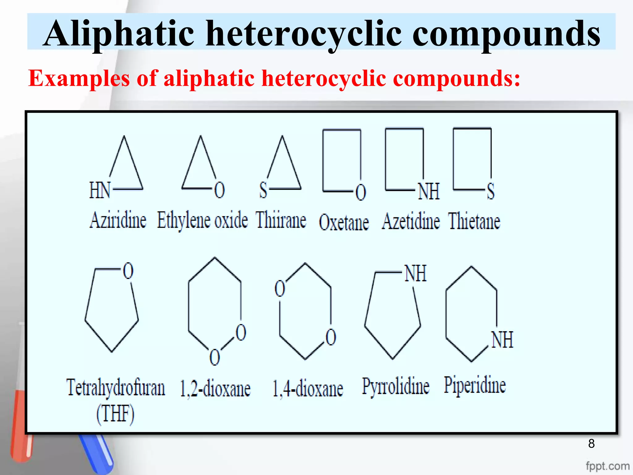 Heterocyclic compounds.ppt