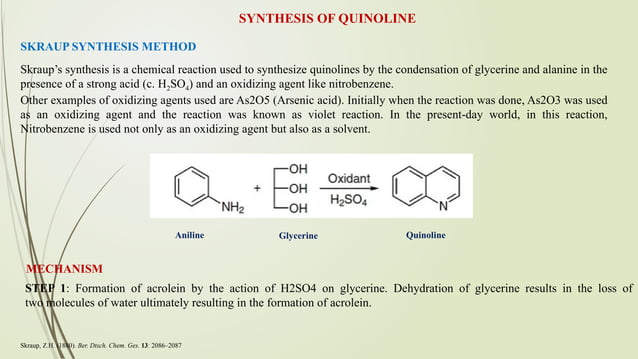 Heterocyclic compounds SYNTHESIS AND APPLICATION | PPTX