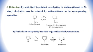 Pyrazole - Synthesis of Pyrazole - Characteristic Reactions of Pyrazole ...