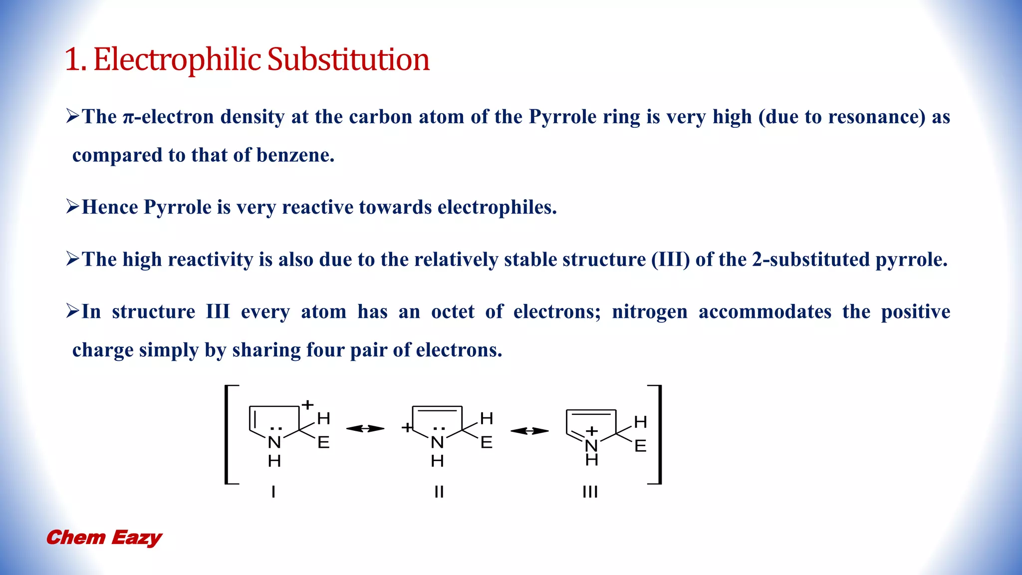 Heterocyclic compounds - pyrrole - synthesis of pyrrole ...