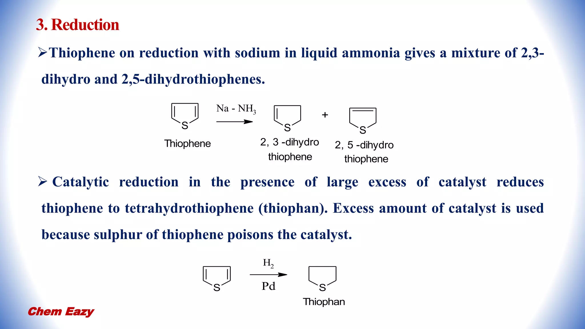 Heterocyclic compounds - Thiophene - Synthesis of Thiophene ...