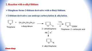 Heterocyclic compounds - Thiophene - Synthesis of Thiophene ...