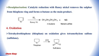Heterocyclic compounds - Thiophene - Synthesis of Thiophene ...