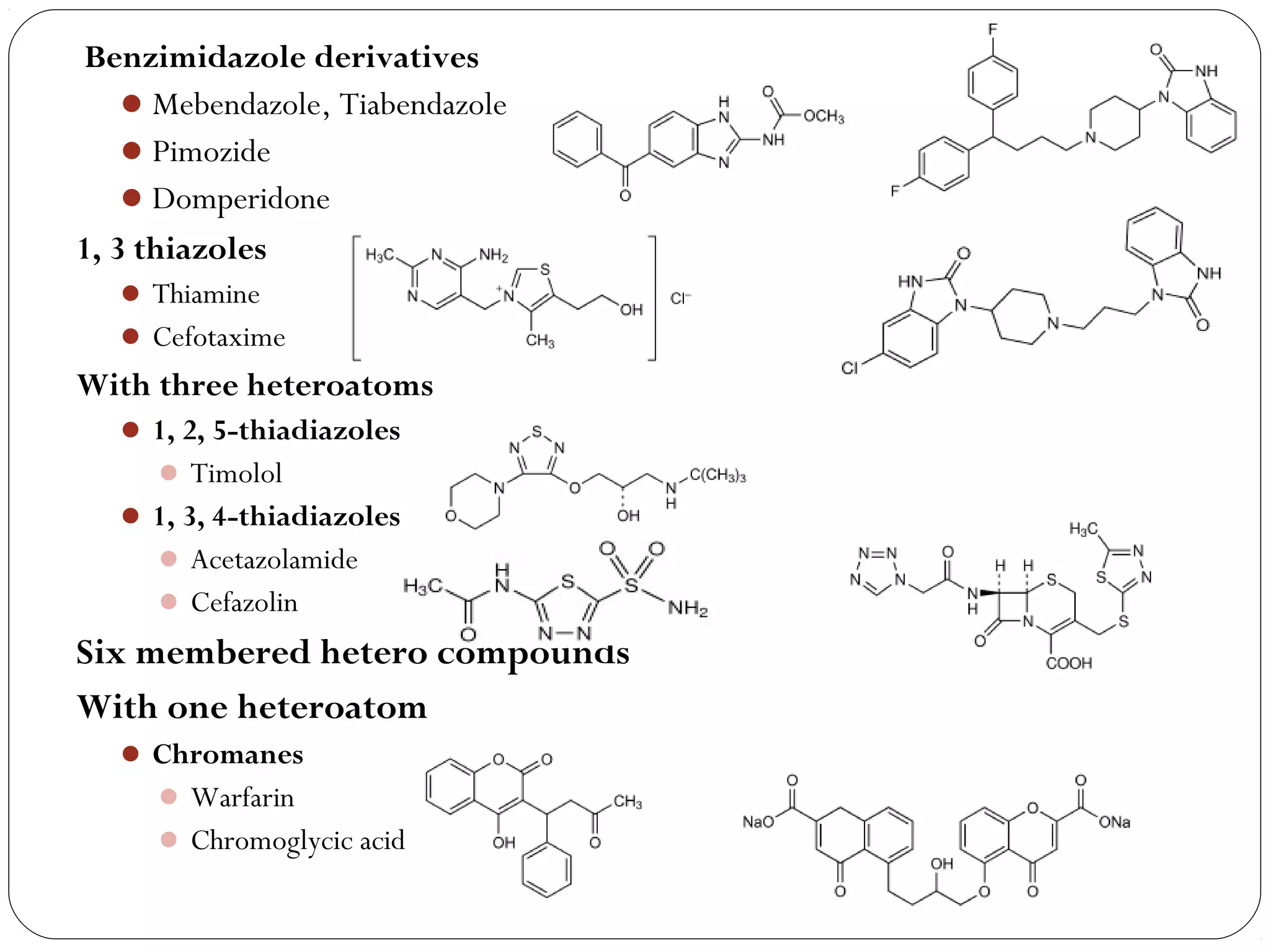 Heterocyclic compounds classification nomenclature | PDF