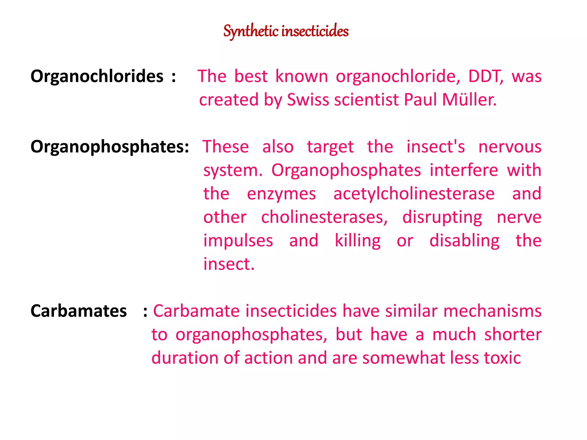 Heterocyclic compounds (insecticides & pesticides) | PPTX
