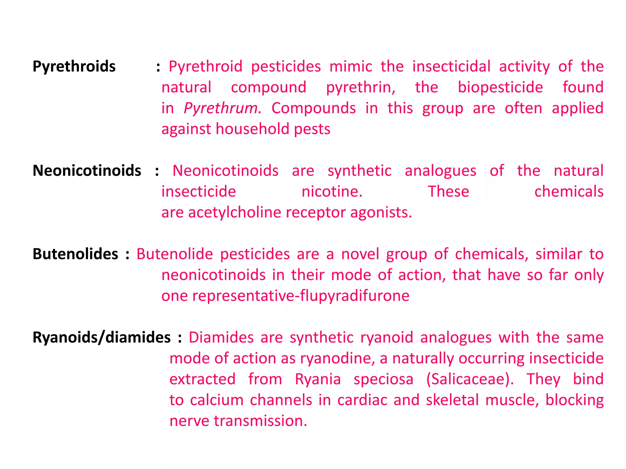 Heterocyclic compounds (insecticides & pesticides) | PPTX