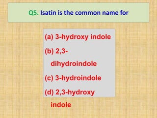 TRB Q & A for Heterocyclic Compounds (I) .pptx