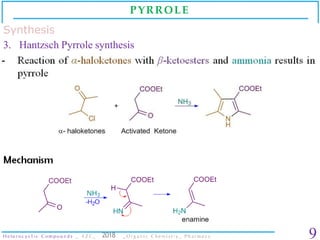 Heterocyclic compounds organic chemistry | PPTX