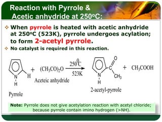 Heterocyclic compounds part _IV (Pyrrole) | PPTX