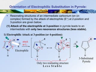 Heterocyclic Compounds Part -IV (Pyrrole) by Dr Pramod R Padole | PPTX
