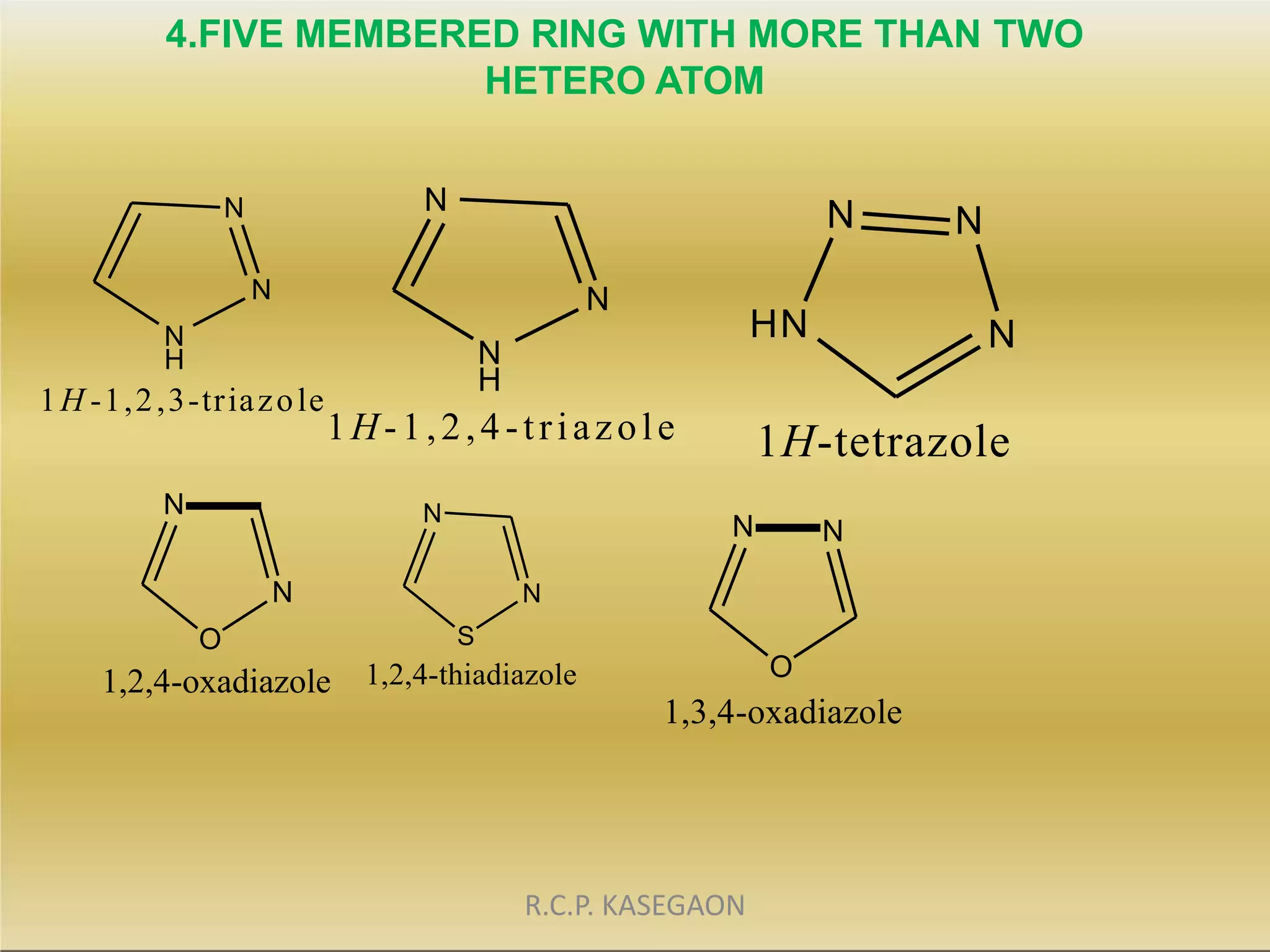 Heterocyclic compounds Unit-III.pptx