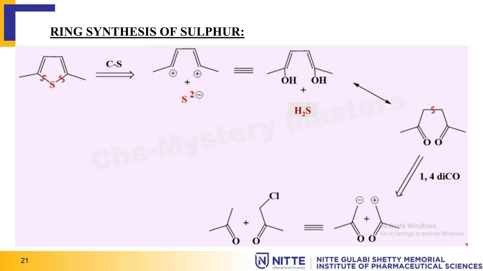 Heterocyclic ring ( MPHARM,BPHARM,MSC,BSC,BIOCHEM,ORAGANIC CHEMISTRY ...