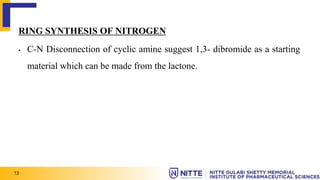 Heterocyclic ring ( MPHARM,BPHARM,MSC,BSC,BIOCHEM,ORAGANIC CHEMISTRY ...