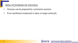 Heterocyclic ring ( MPHARM,BPHARM,MSC,BSC,BIOCHEM,ORAGANIC CHEMISTRY ...