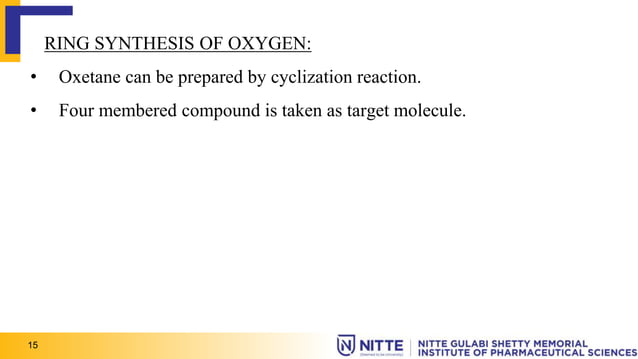 Heterocyclic ring ( MPHARM,BPHARM,MSC,BSC,BIOCHEM,ORAGANIC CHEMISTRY ...