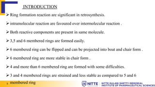 Heterocyclic ring ( MPHARM,BPHARM,MSC,BSC,BIOCHEM,ORAGANIC CHEMISTRY ...
