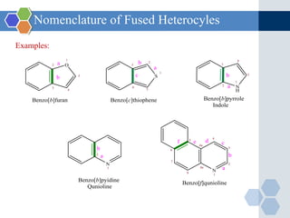 Heterocyclics nomenclature of organic compounds.ppt
