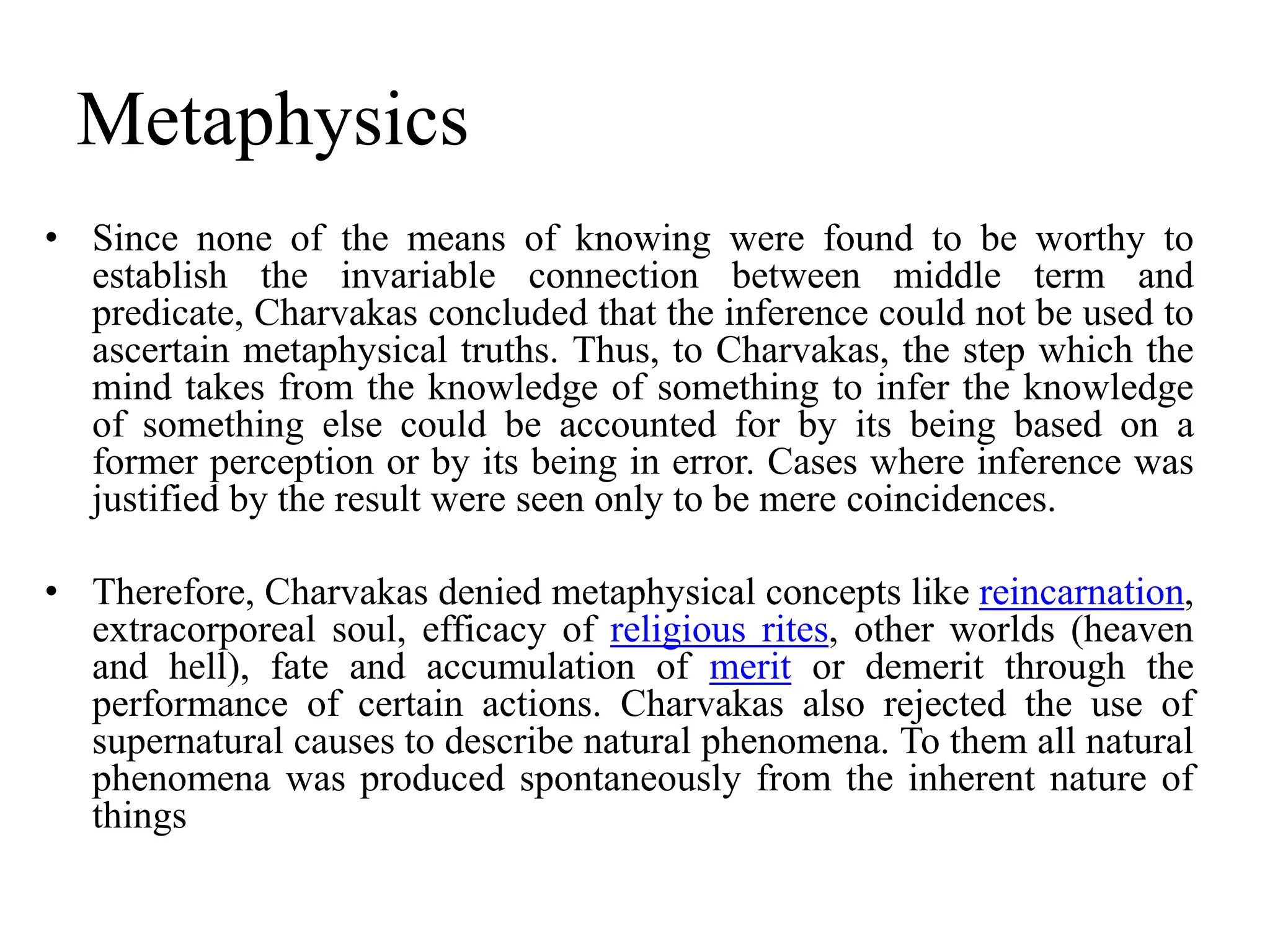 Heterodox system of caruvaka | PPTX