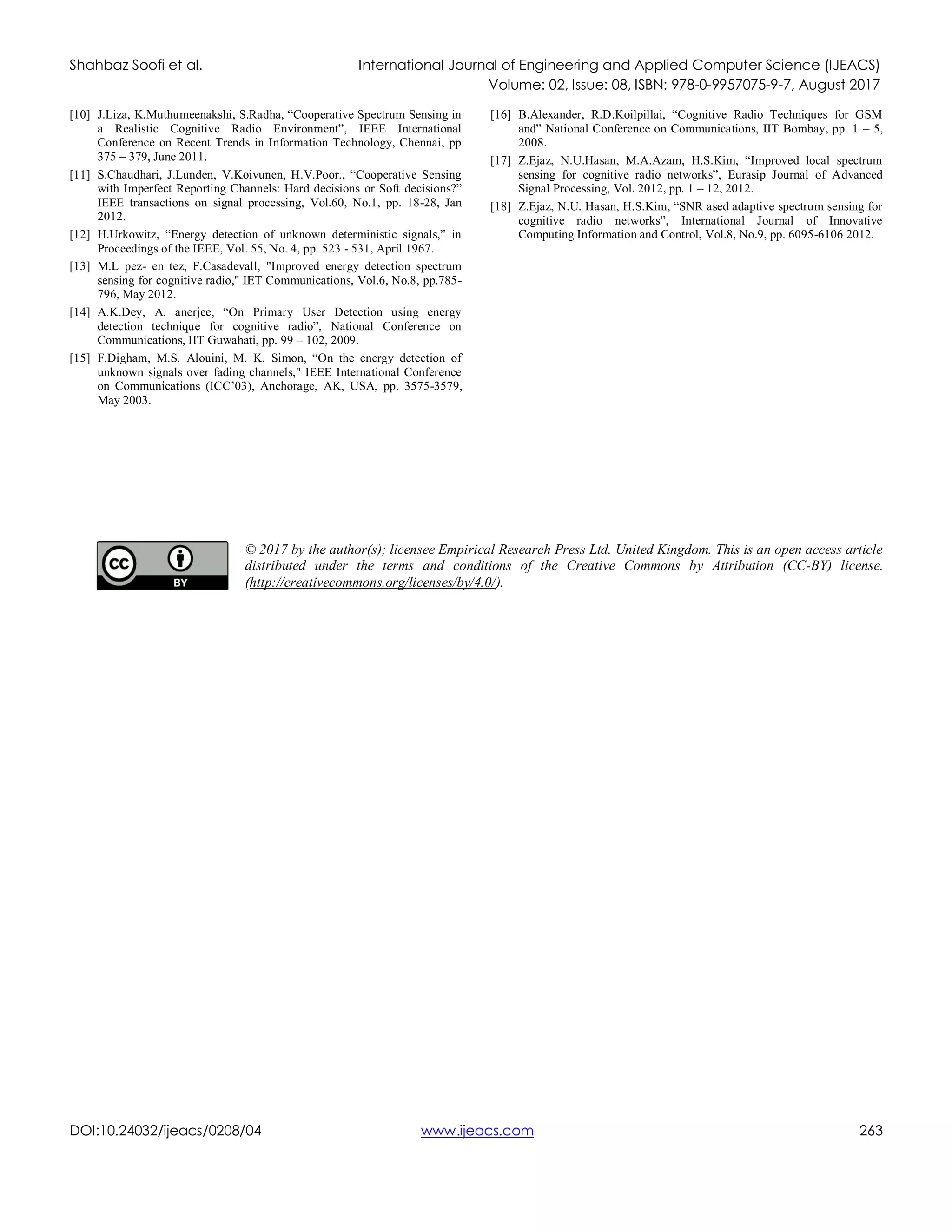 Heterogeneous Spectrum Sensing In Cognitive Radio Network Using