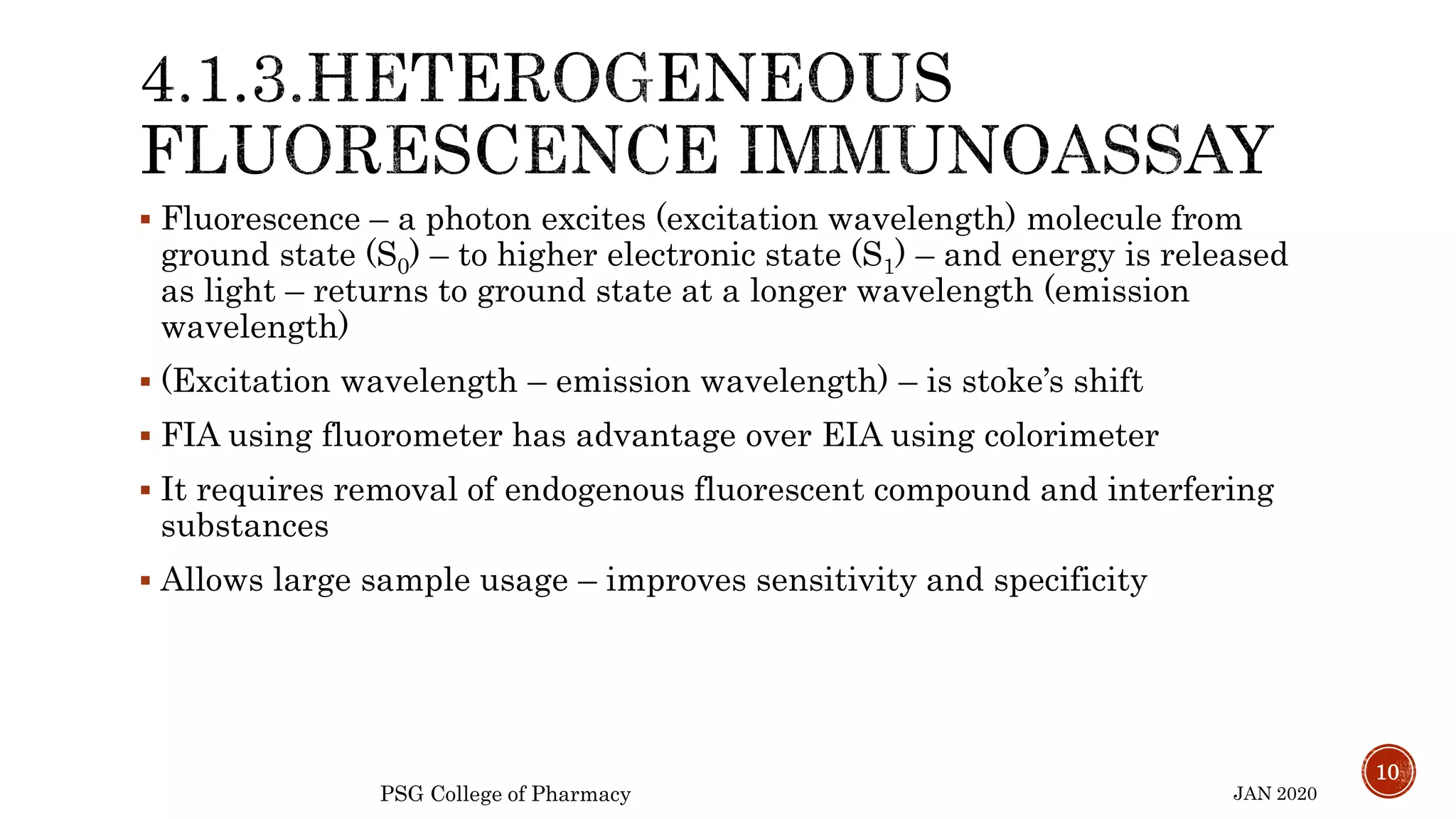 Heterogeneous and homogeneous immunoassays | PPTX