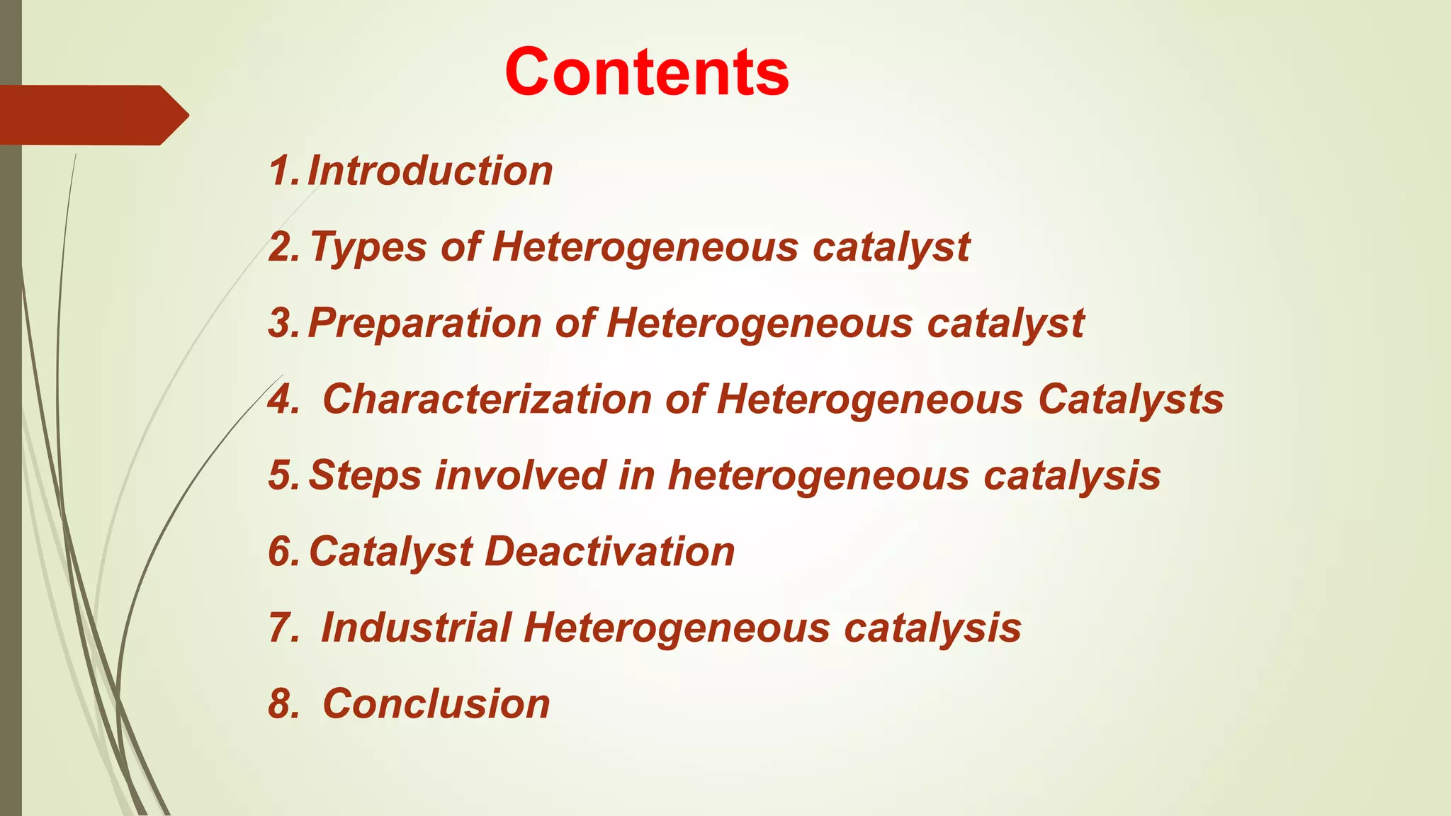 Heterogeneous catalysis-Fundamentals | PPTX