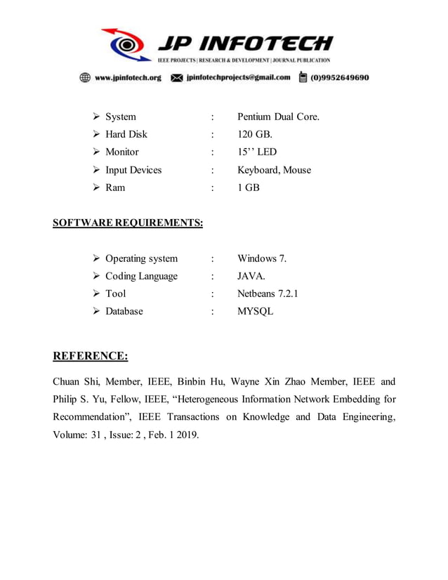 Heterogeneous Information Network Embedding for Recommendation | PDF