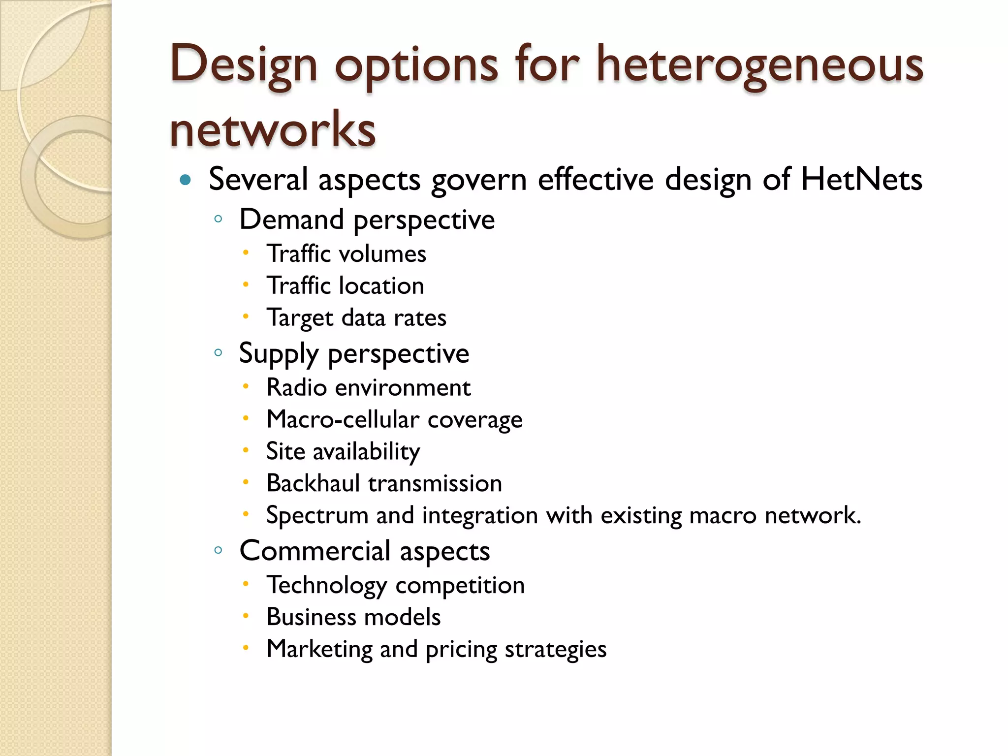 Heterogeneous networks increasing cellular capacity sta | PPTX